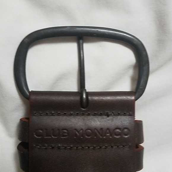 Club Monaco | Accessories | Club Monaco 0 Leather Braided Belt | Poshmark